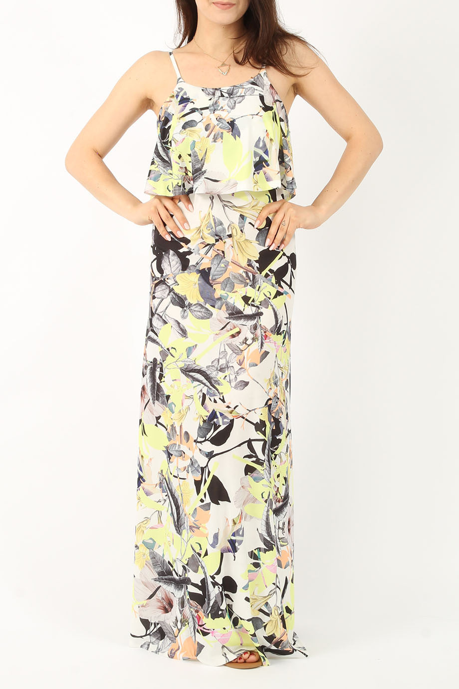Floral Cami Maxi Dress – GlamourNaire