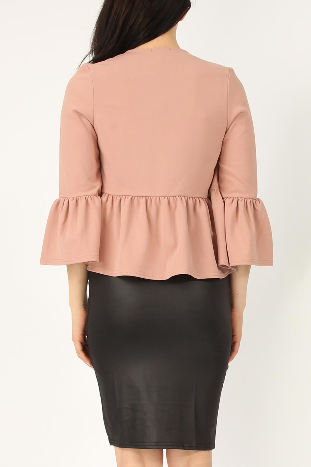 Frill Hem Jacket – GlamourNaire